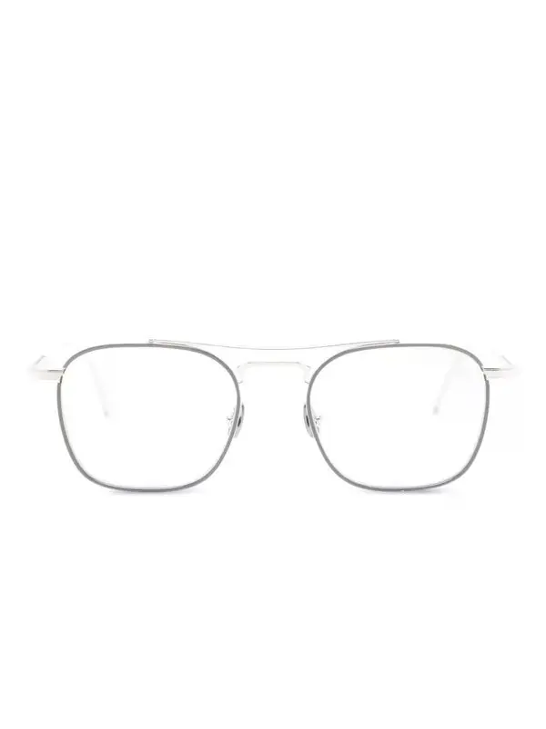 Matsuda M3157 Square-frame Glasses - Silver