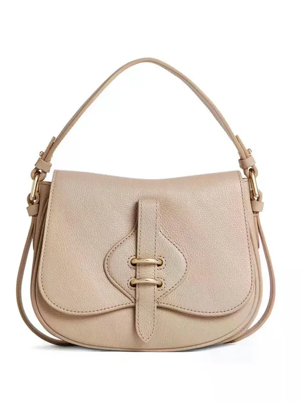 COCCINELLE Small Mavery Buckle Shoulder Bag - Neutrals