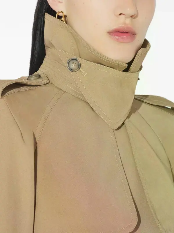 JEAN PAUL GAULTIER Buttoned Belted Trench Coat