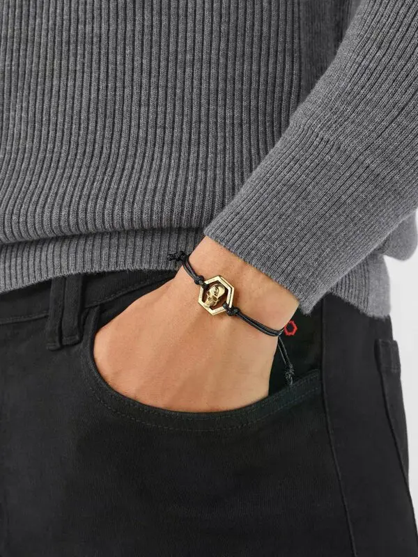Philipp Plein Friendship Hexagon-skull Bracelet