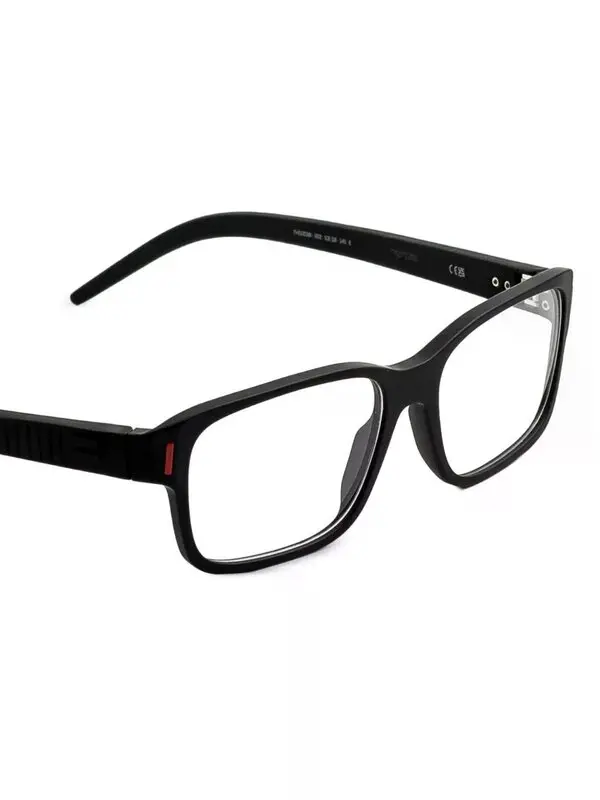 Tag Heuer Rectangle-frame Eyeglasses - Black