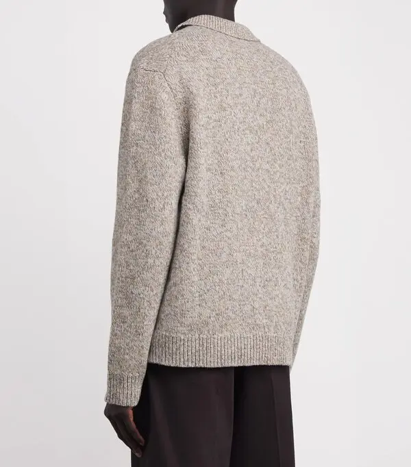 WAX LONDON Wool Alpha Polo Sweater
