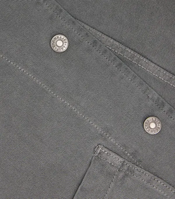 LE17SEPTEMBRE Garment-dyed Denim Jacket