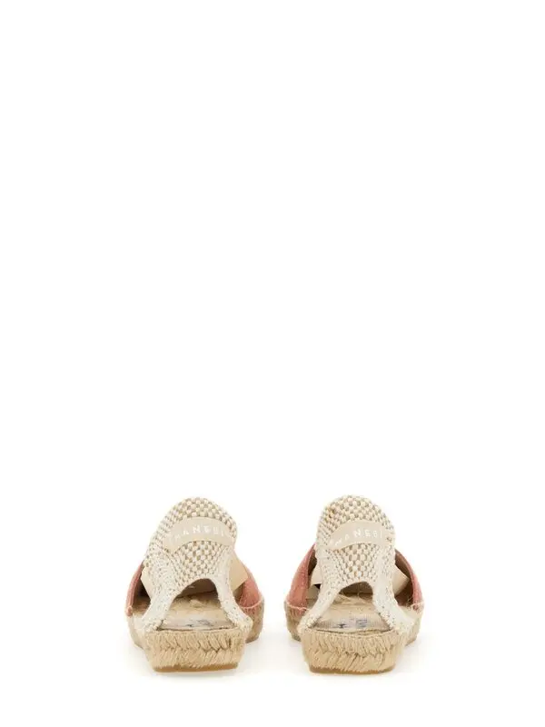 Manebí Espadrille Flats - Brown