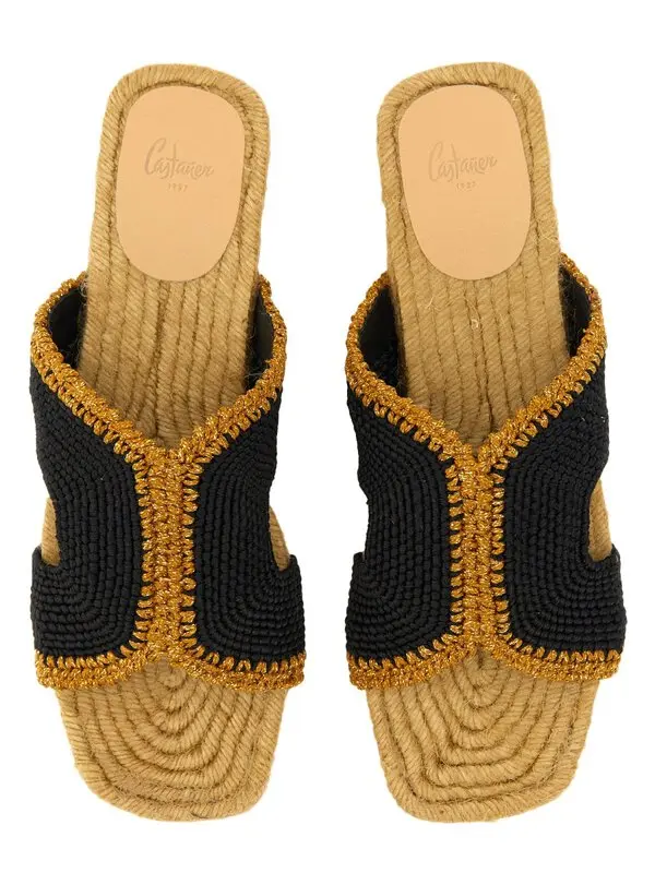 CastaÑer Rayon Sandal - Black