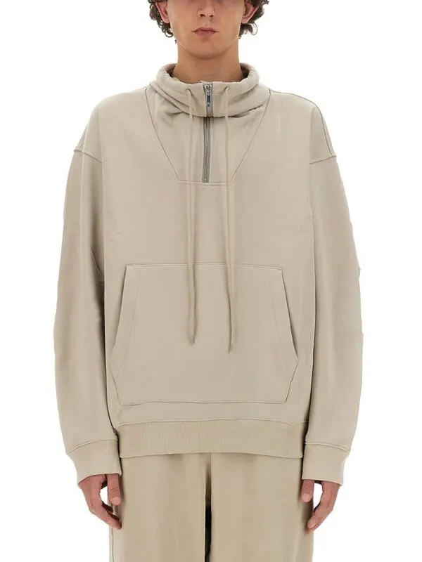 Helmut Lang Zip Sweatshirt - Grey