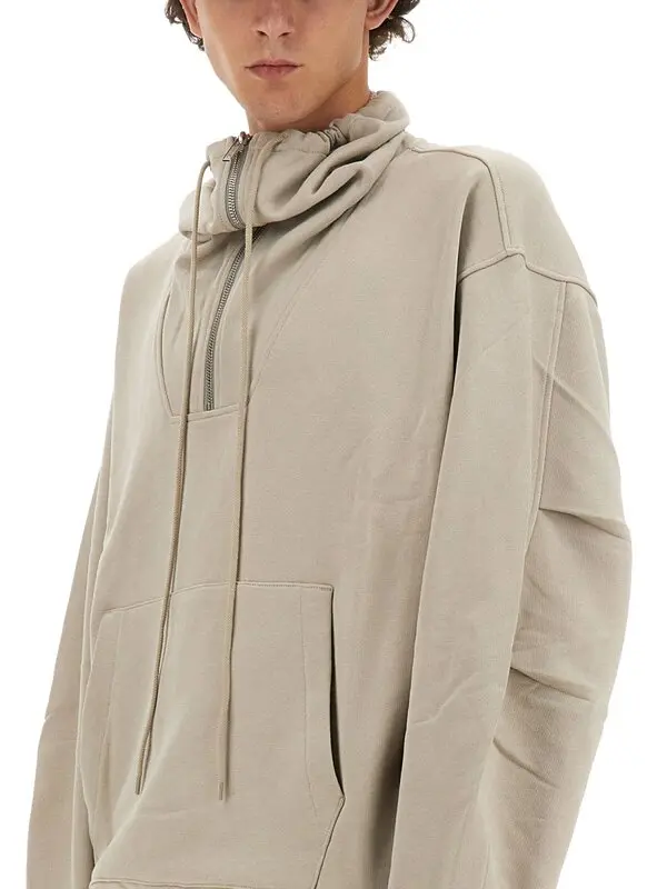 Helmut Lang Zip Sweatshirt - Grey