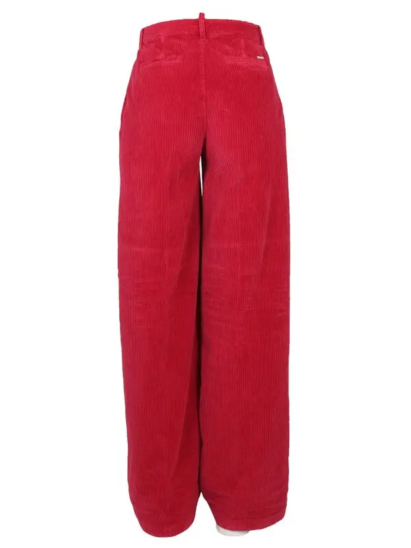 Dsquared2 Wide Leg Trousers - Fuchsia