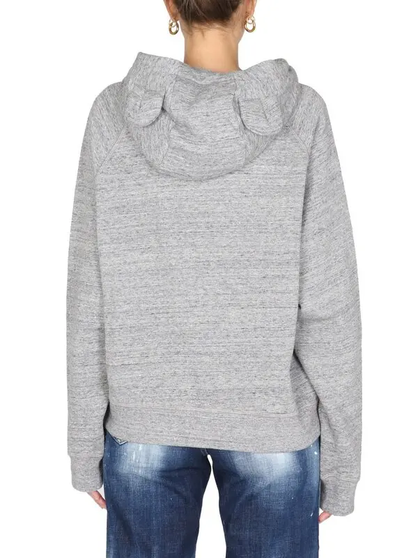 Dsquared2 Hooded Top - Grey
