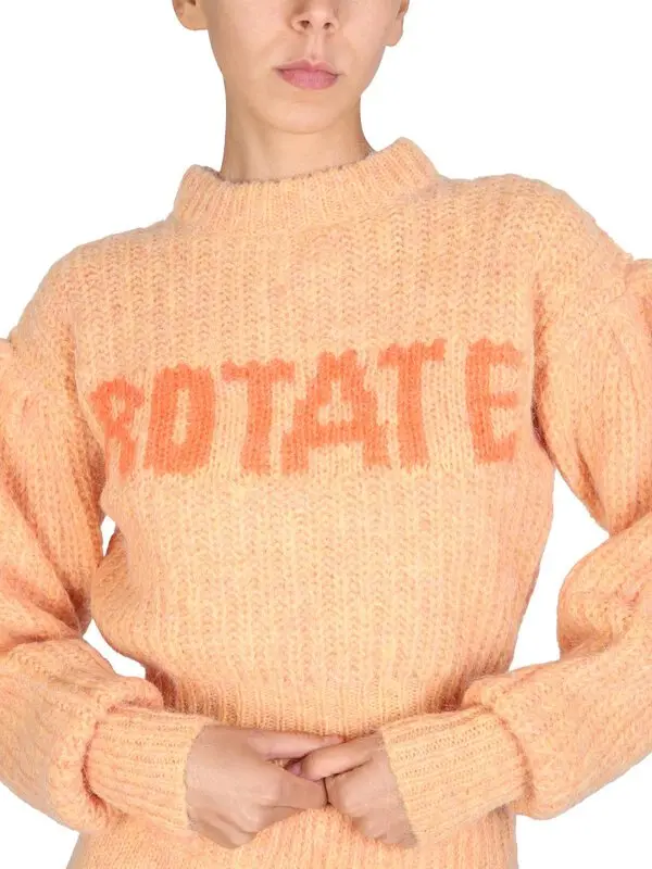 ROTATE BY BIRGER CHRISTENSEN Adley Shirt - Orange