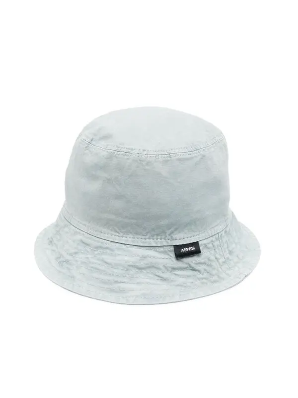 Aspesi Bucket Hat - Azure