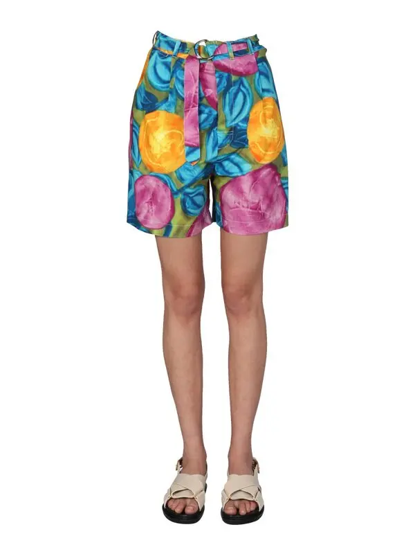 Marni Printed Bermuda - Multicolour