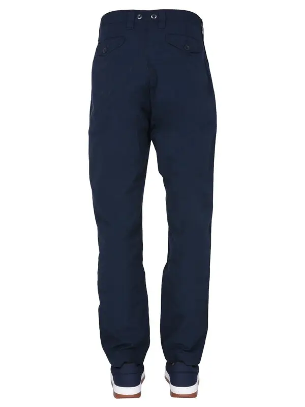 NIGEL CABOURN Oversized Fit Trousers - Blue