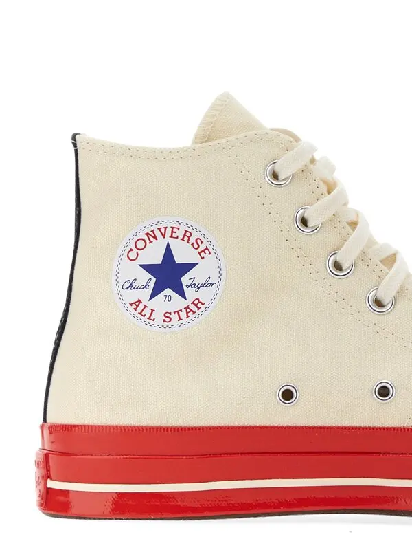CONVERSE X COMME DES GARONS PLAY Chuck 70 High-top Sneakers - White
