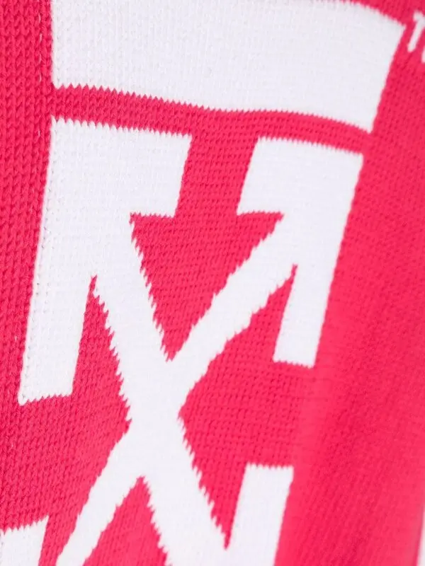 Off-White Rubber Arrow Knit Dress