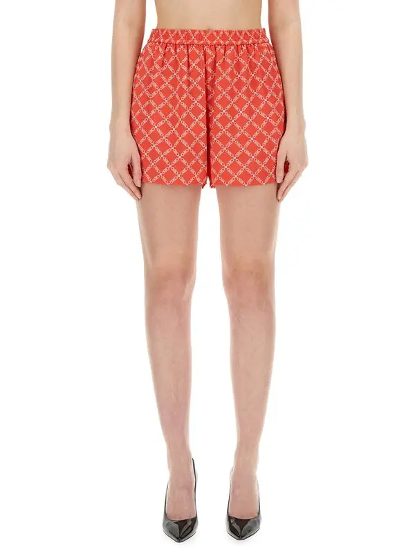 Michael Kors Logo Shorts - Red