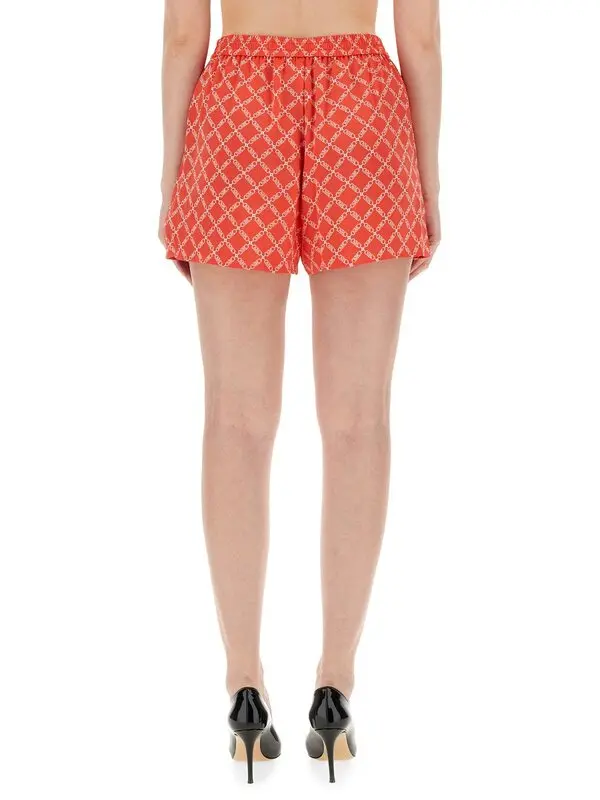 Michael Kors Logo Shorts - Red