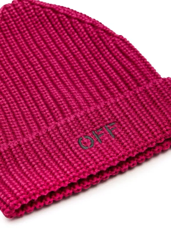 Off-White Logo Beanie