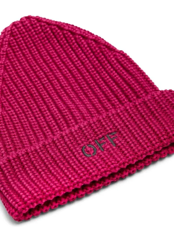 Off-White Logo Beanie