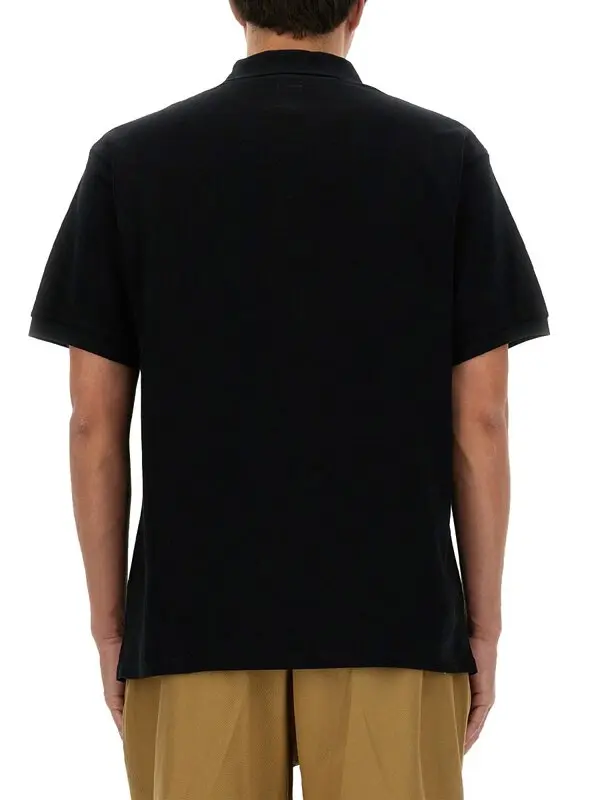 SOUTH2 WEST8 Cotton Polo - Black