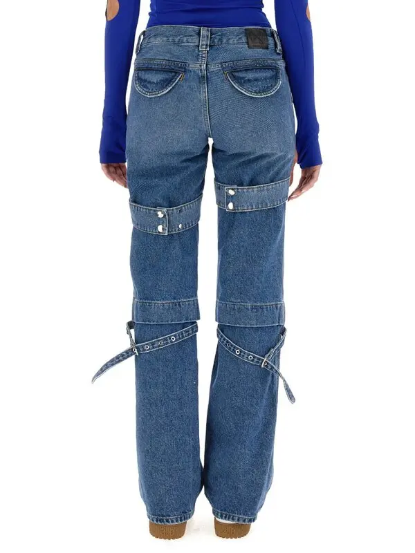 Off-White Regular Fit Cargo Jeans