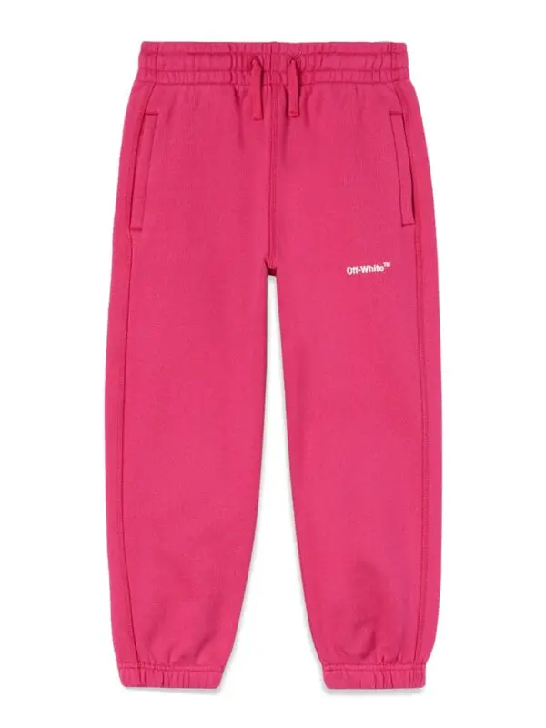 Off-White Rubber Arrow Sweatpants - Fuchsia