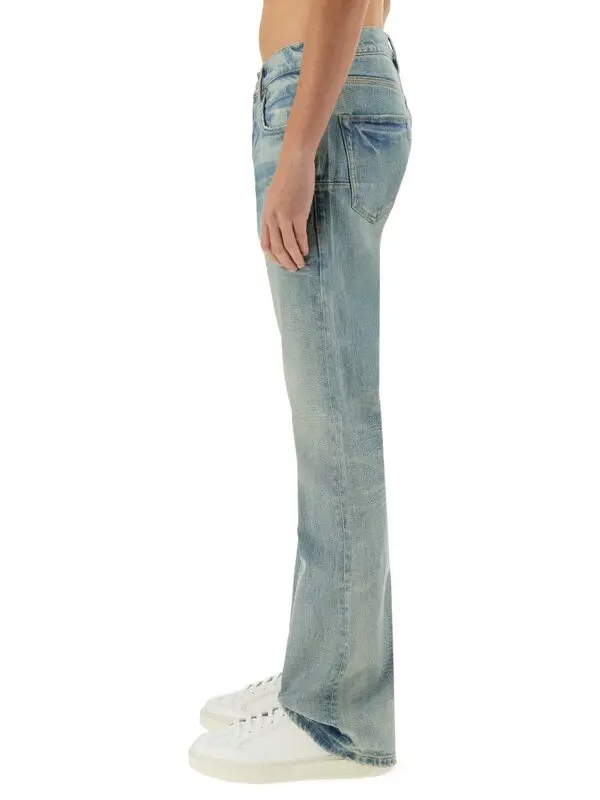 PURPLE BRAND Coated Flare Jeans - Denim