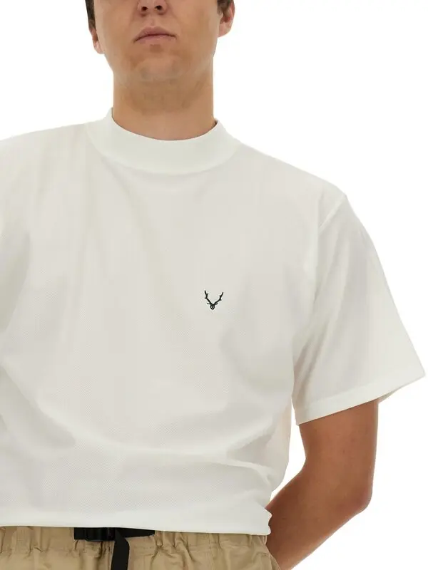 SOUTH2 WEST8 T Shirt With Logo - White