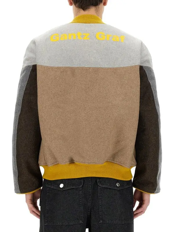 AIE Jacket With Logo - Multicolour