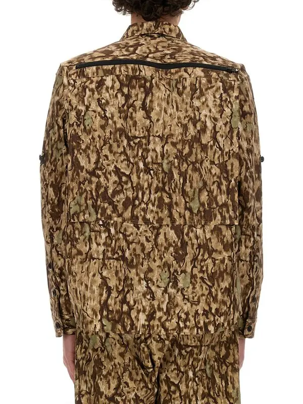 SOUTH2 WEST8 Camouflage Print Jacket