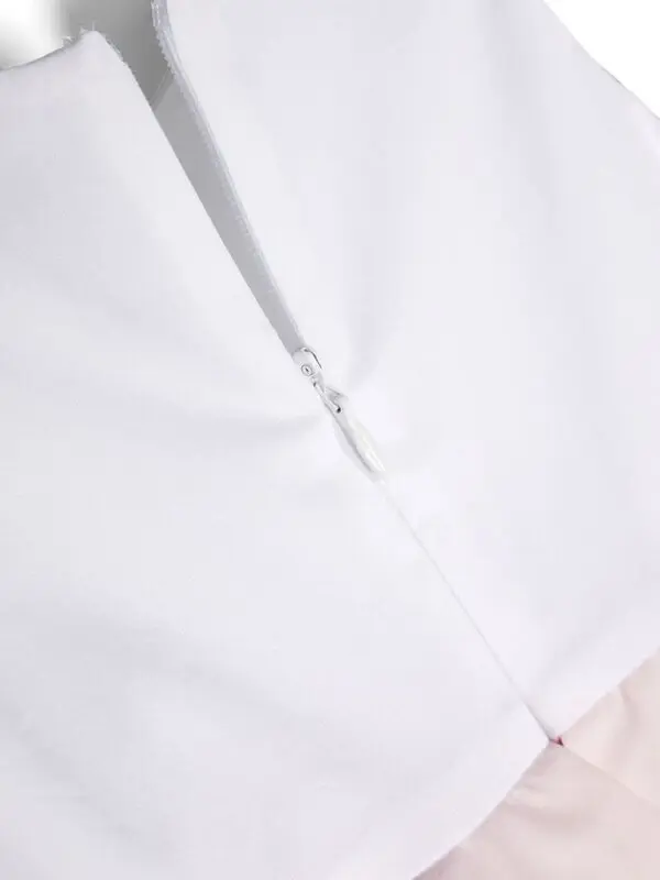 IL GUFO Two Tone Sleeveless Dress