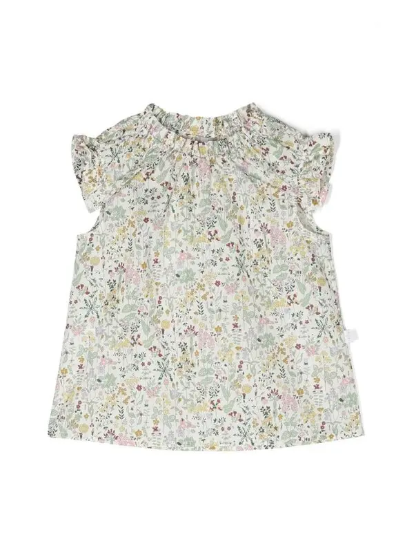 IL GUFO Short Sleeved Blouse - Multicolour