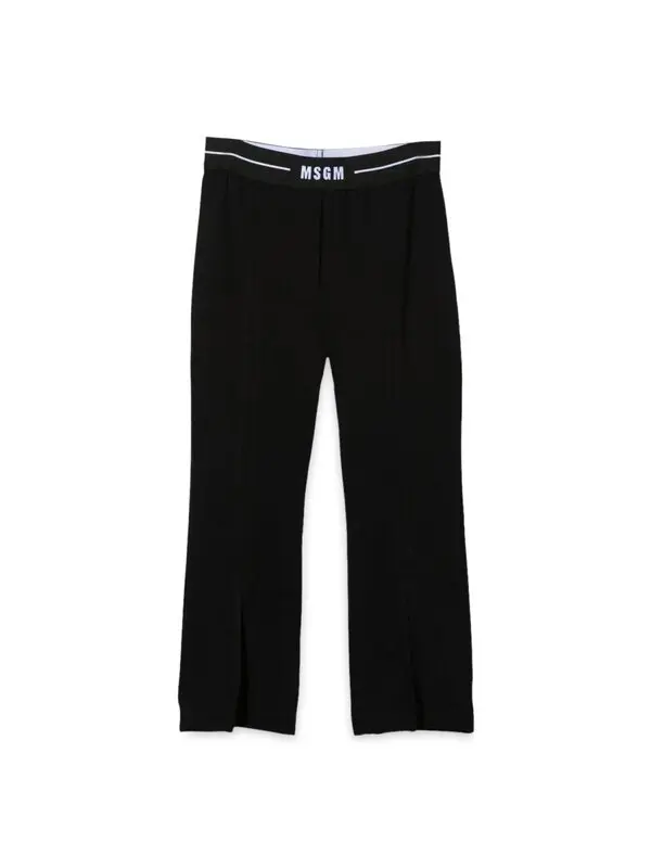 MSGM Milan Stitch Pants - Black