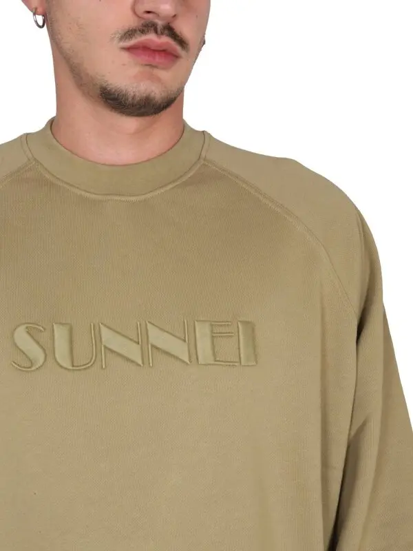Sunnei Sweatshirt With Logo Embroidery
