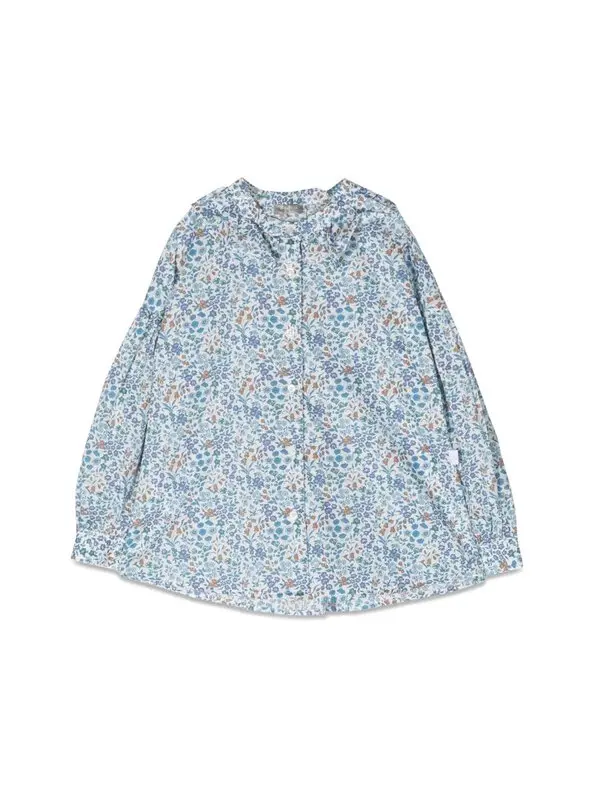 IL GUFO Long Sleeve Shirt - Azure