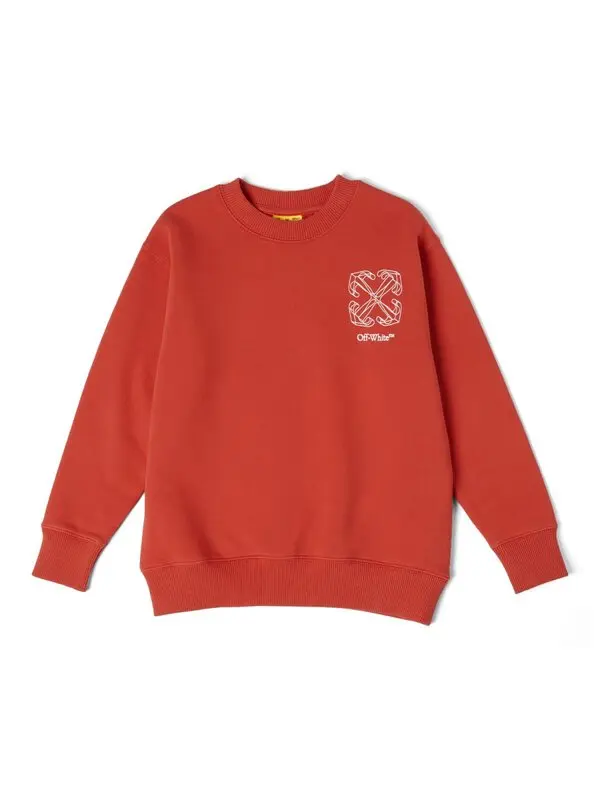 Off-White Arrow Stitched Crewneck