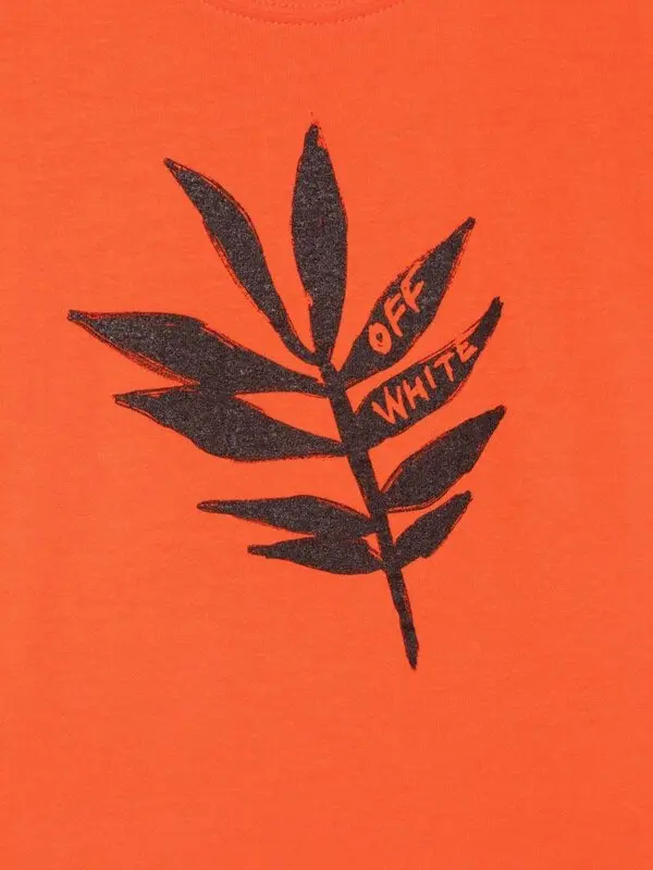 Off-White Printed Cotton Jersey T-shirt
