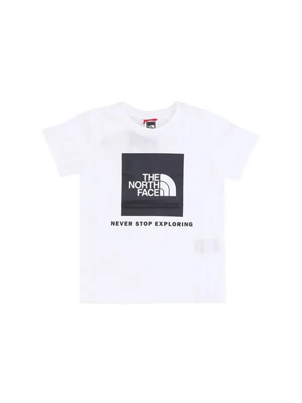The North Face Box Short Sleeve Tee - White