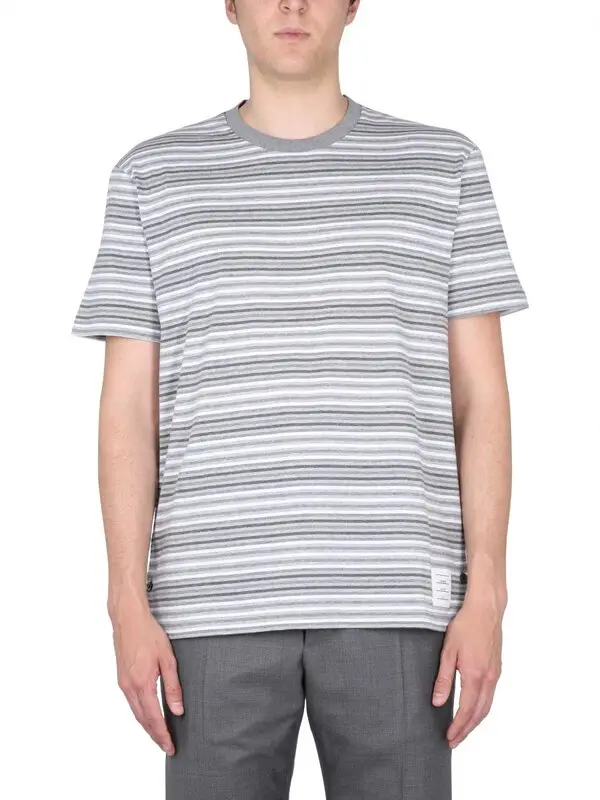 Thom Browne Striped T Shirt