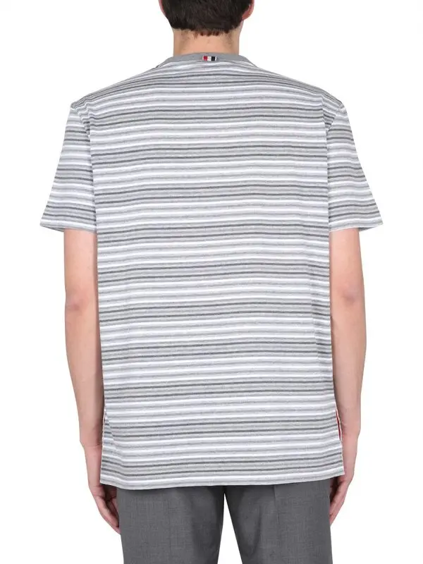 Thom Browne Striped T Shirt