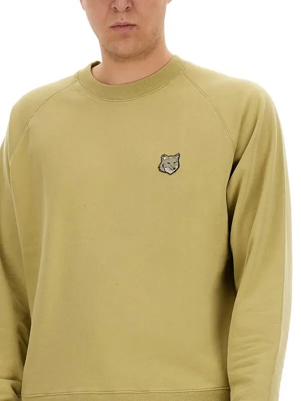 Maison Kitsuné Oversize Sweatshirt - Beige