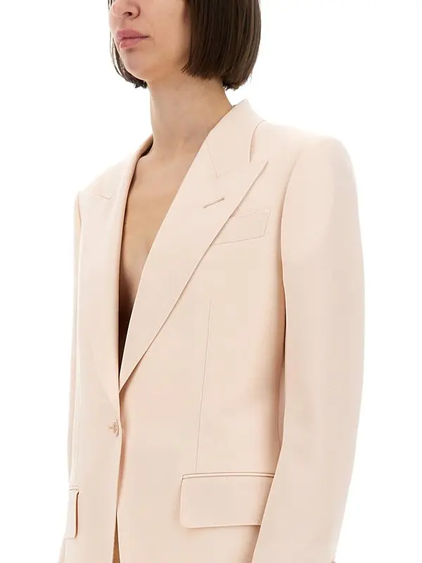 TOM FORD Single Breasted Wool Jacket