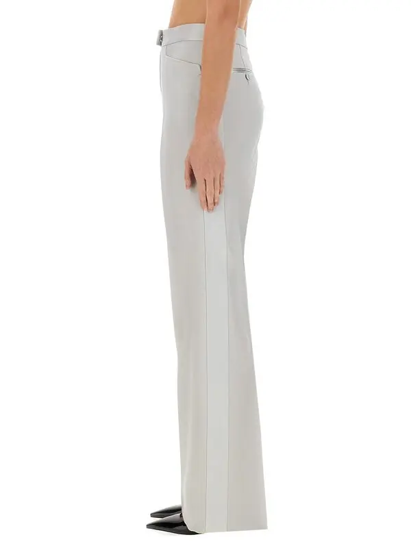 TOM FORD Wide Leg Tailored Pants - Grey