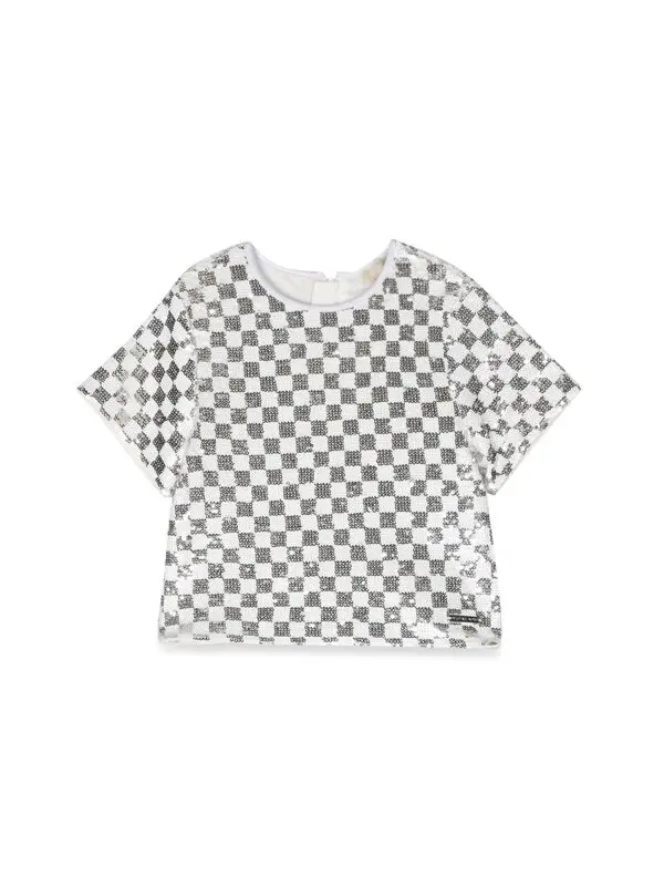 Michael Kors Square Print Top
