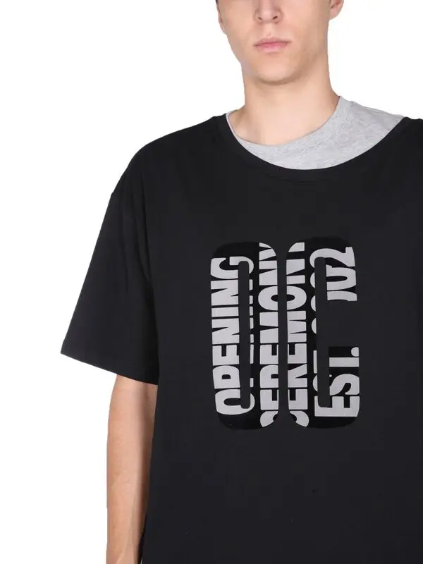Opening Ceremony Double Collar' T Shirt