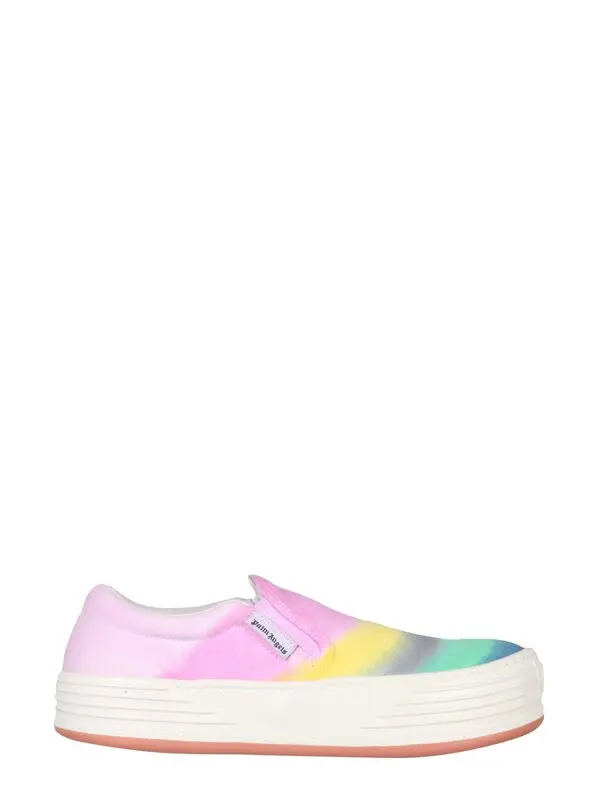 Palm Angels Suede Slip-on With Rubber Sole - Multicolour