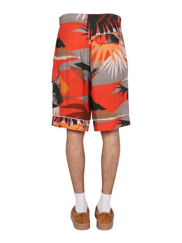 Palm Angels Cargo Bermuda Shorts