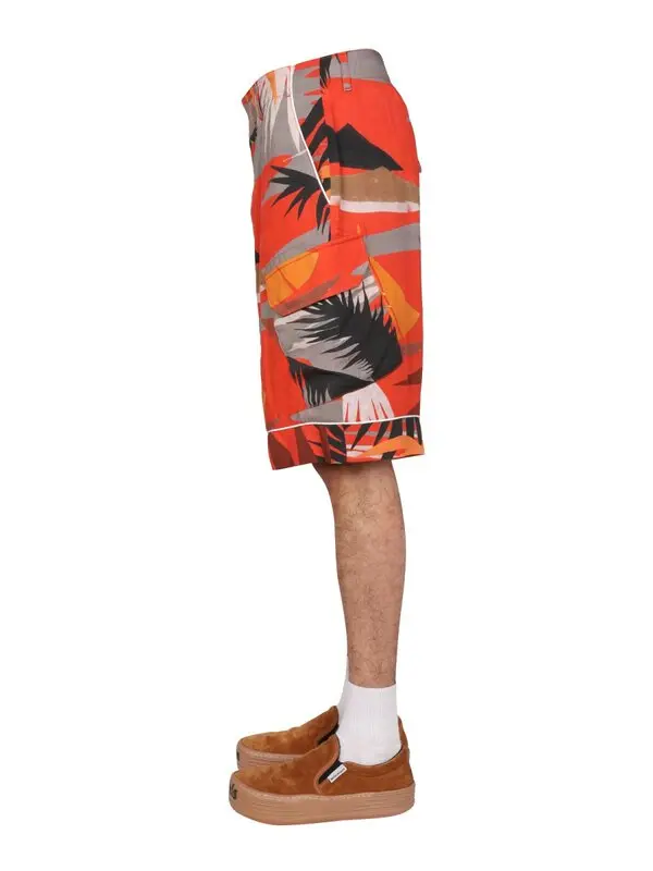 Palm Angels Cargo Bermuda Shorts