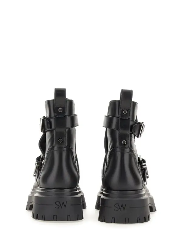 STUART WEITZMAN Maverick Bedford Motorcycle Boots