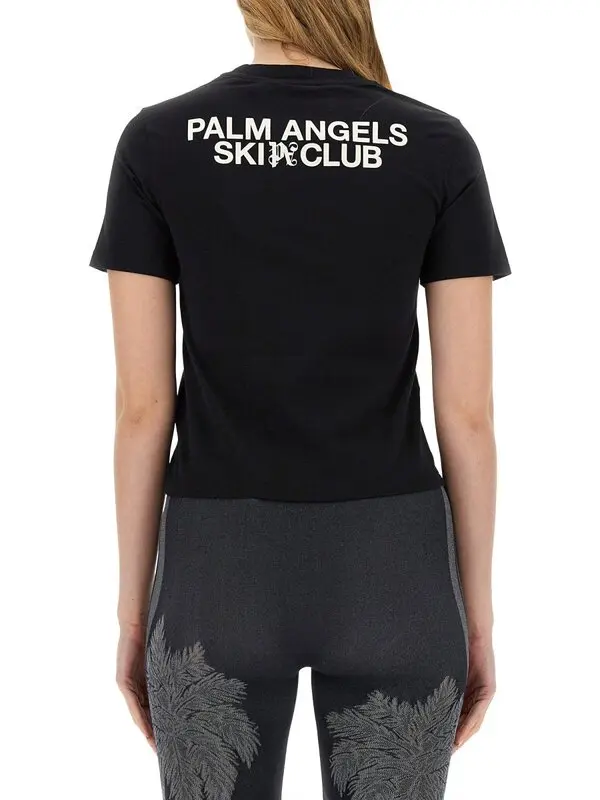 Palm Angels Palm Ski Club T-shirt - Black